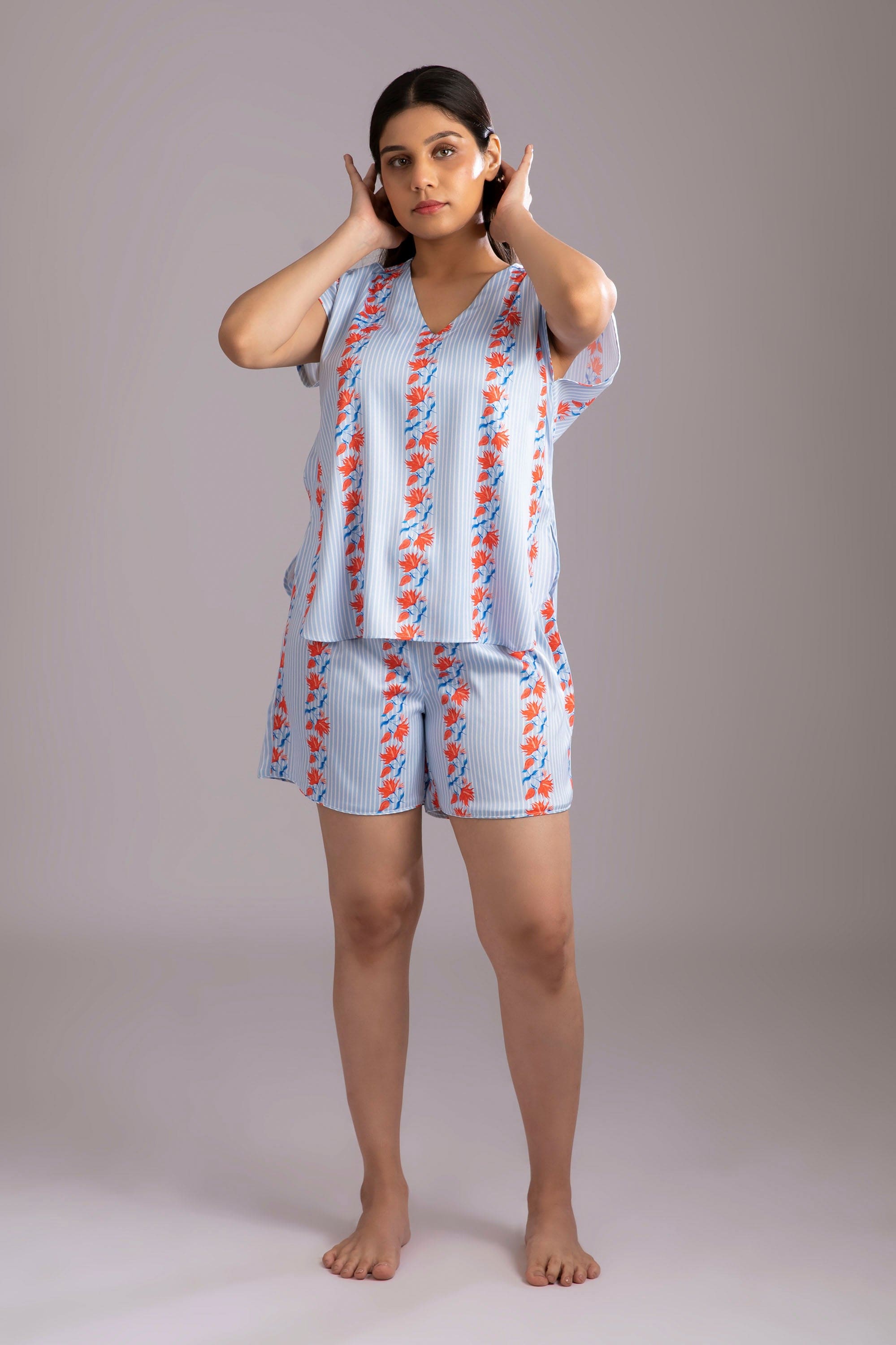 Chic Timsi Sky Shorts Set – FortyWinksCompany