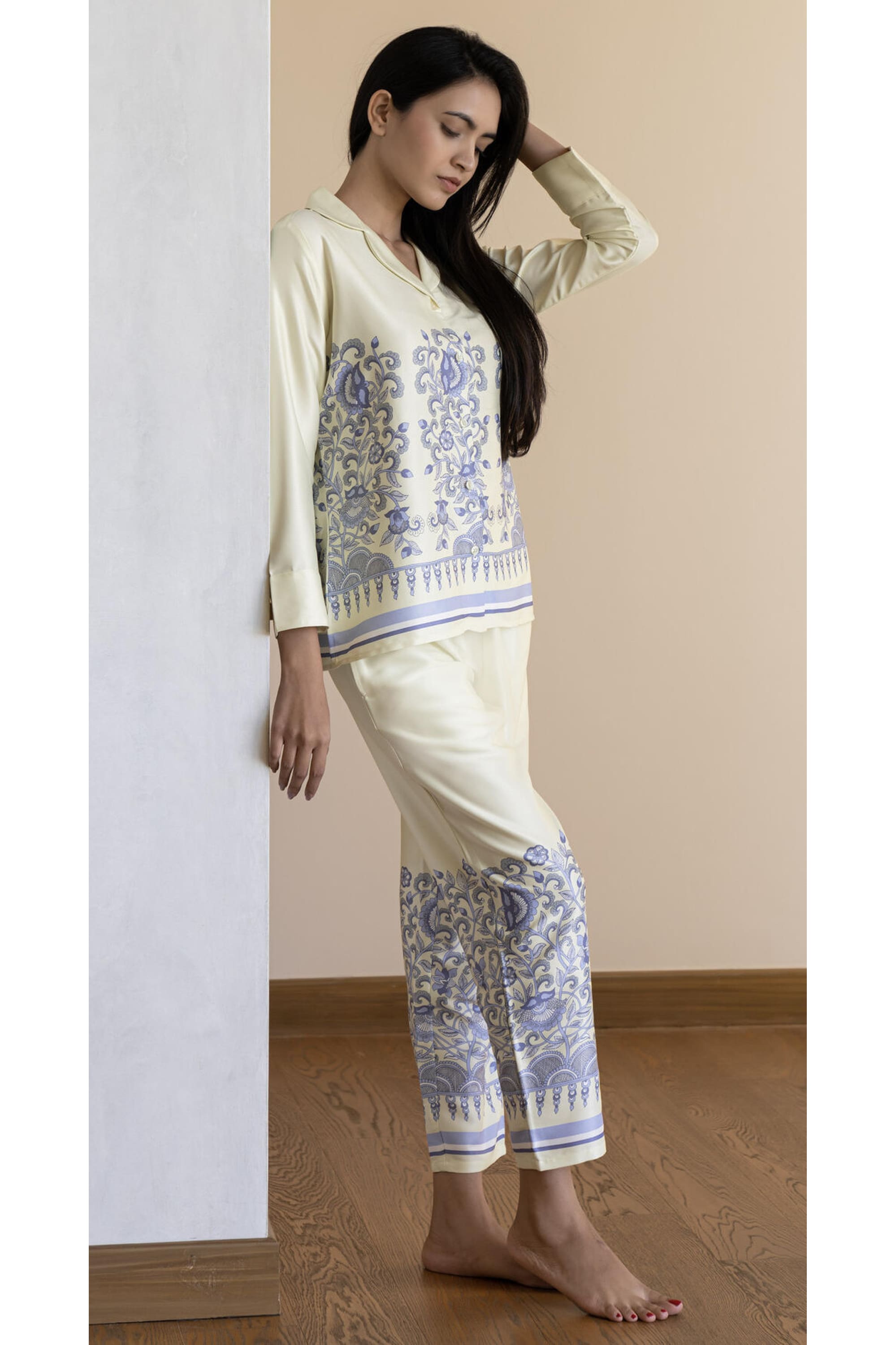 Timeless Tree of life - Yellow Pyjama Set – FortyWinksCompany