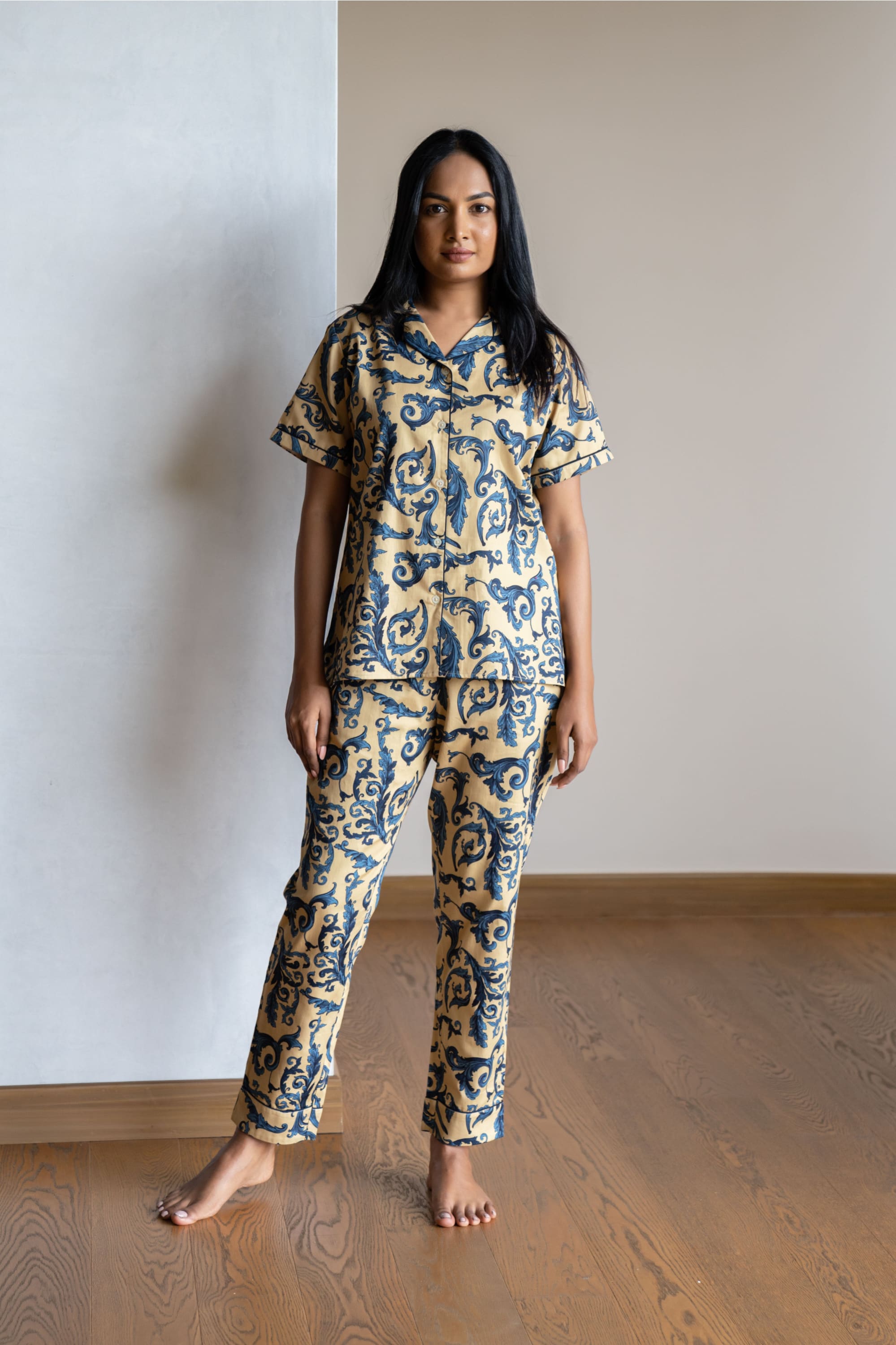 Eternal Venetian Gold Pyjama Set – FortyWinksCompany