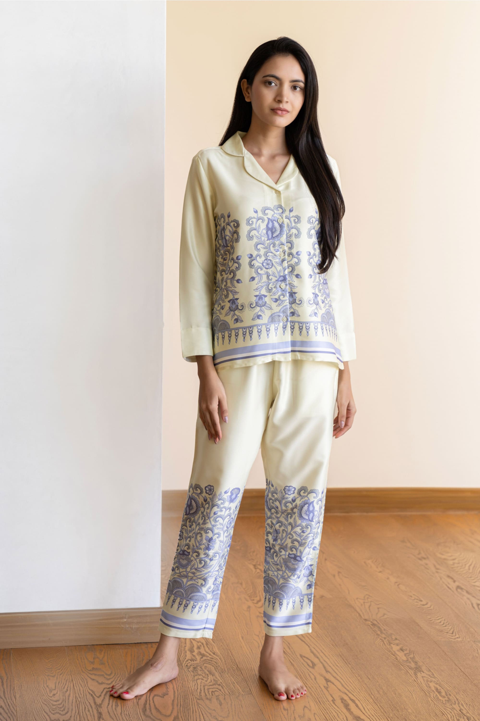 Timeless Tree of life - Yellow Pyjama Set – FortyWinksCompany